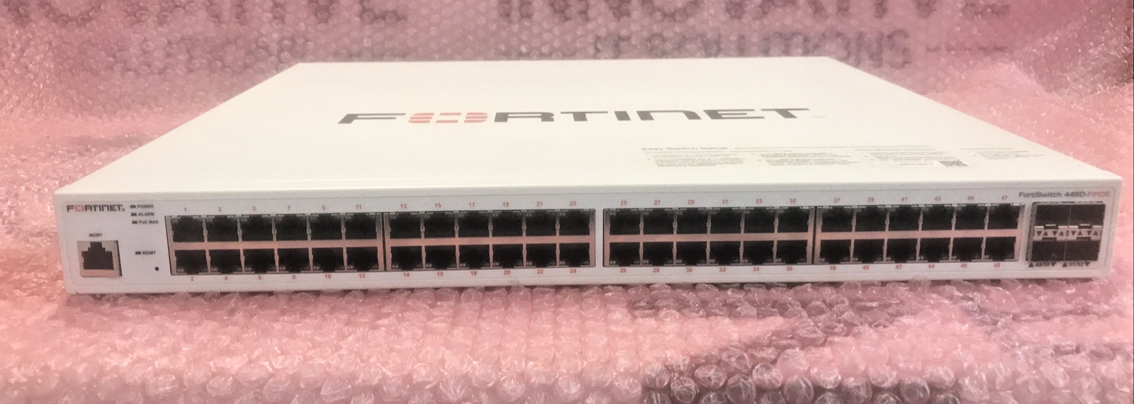 Fortinet FortiSwitch FS-448D-FPOE 48-Port Gigabit Managed Switch ...